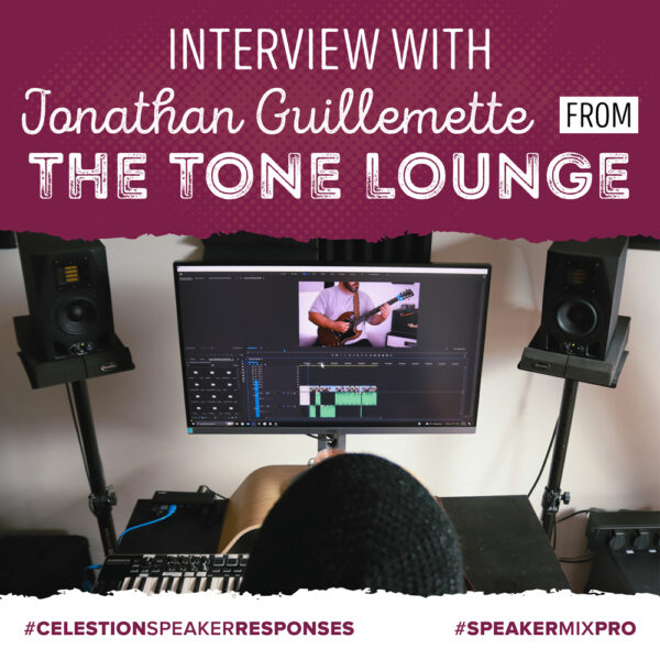 The Tone Lounge Interview | Celestion Speaker Responses